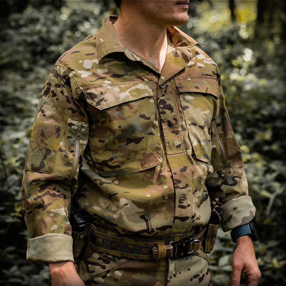 Obsidian II Field Shirt - Multicam Camouflage Shirt - Tactical Combat ...